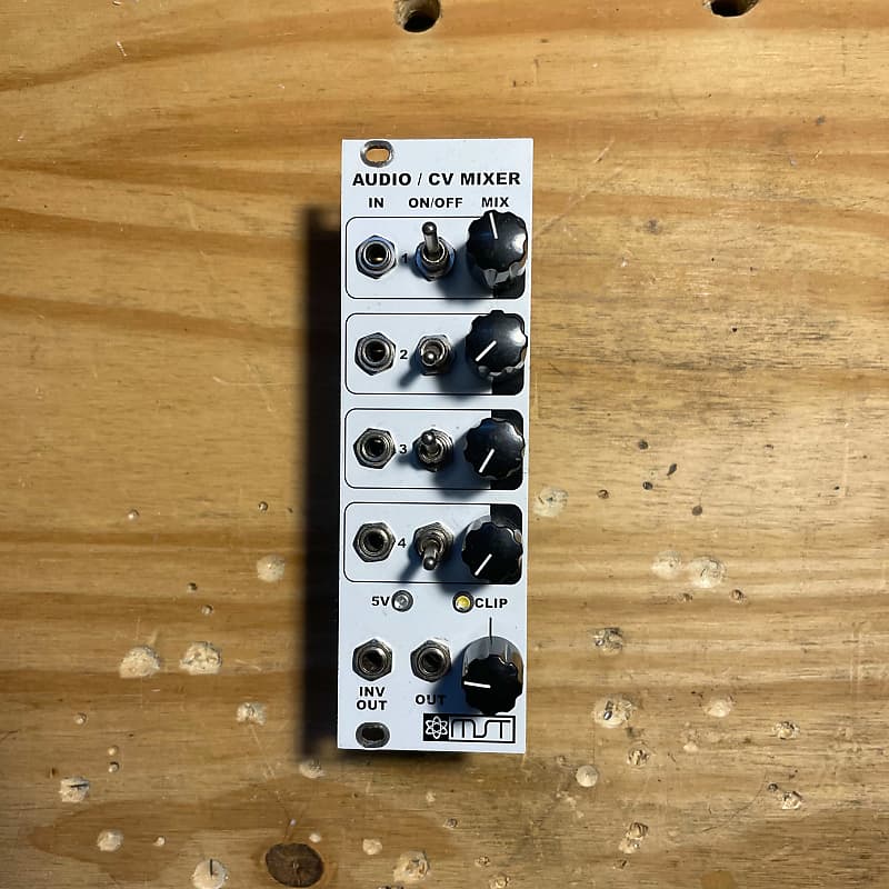 Synthrotek MST audio/cv mixer eurorack module | Reverb