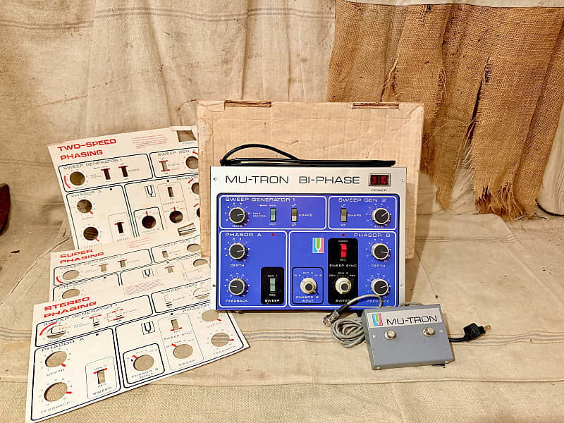 Mu-Tron Bi-Phase Duel Phasor w/Foot Controller | Reverb Australia