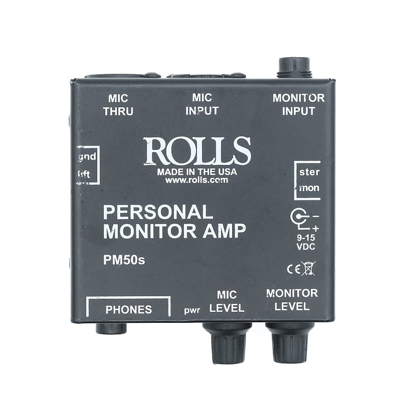 Rolls PM50s Personal Monitor Amplifier Owned by Modest Mouse | Reverb