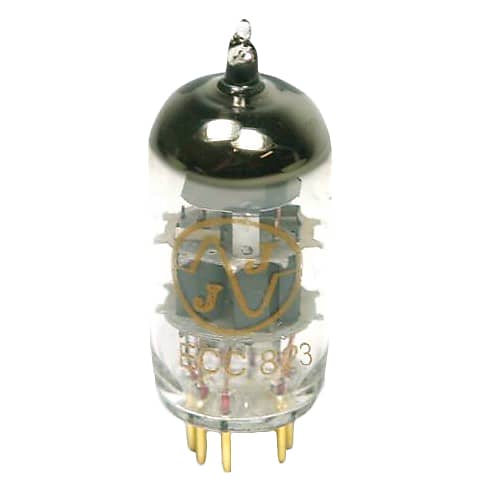 JJ Preamp Vacuum Tube, 12DW7/ECC832 Gold Pin | Reverb