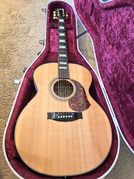 Maton ECJ85 Country Jumbo 2011 Natural | Reverb