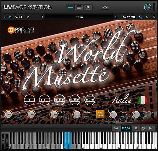 PSound World Musette Virtual Instrument | Reverb
