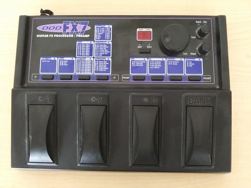 DOD FX-7 Guitar Effects Processor/Preamp | Reverb