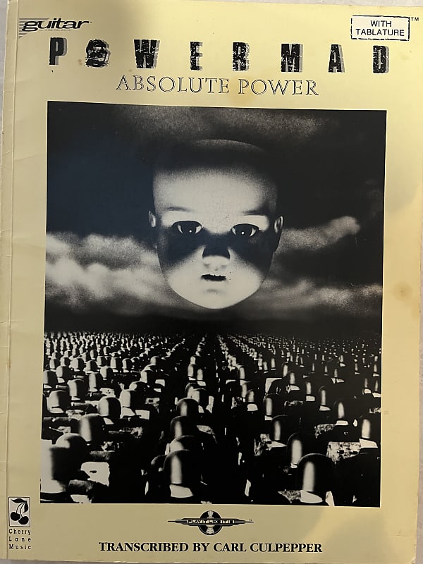 Powermad - Absolute Power - Guitar Tab / Tablature Book | Reverb