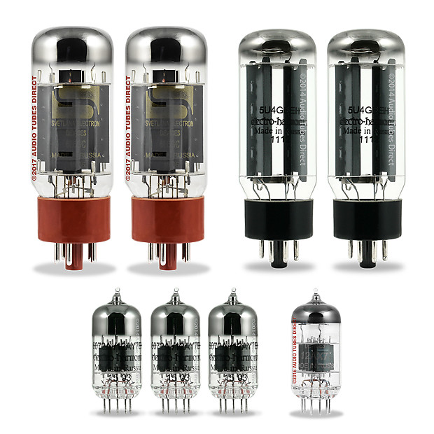 Svetlana/EH Tube Set For Fender Twin Narrow Amps 6L6 12AX7 | Reverb