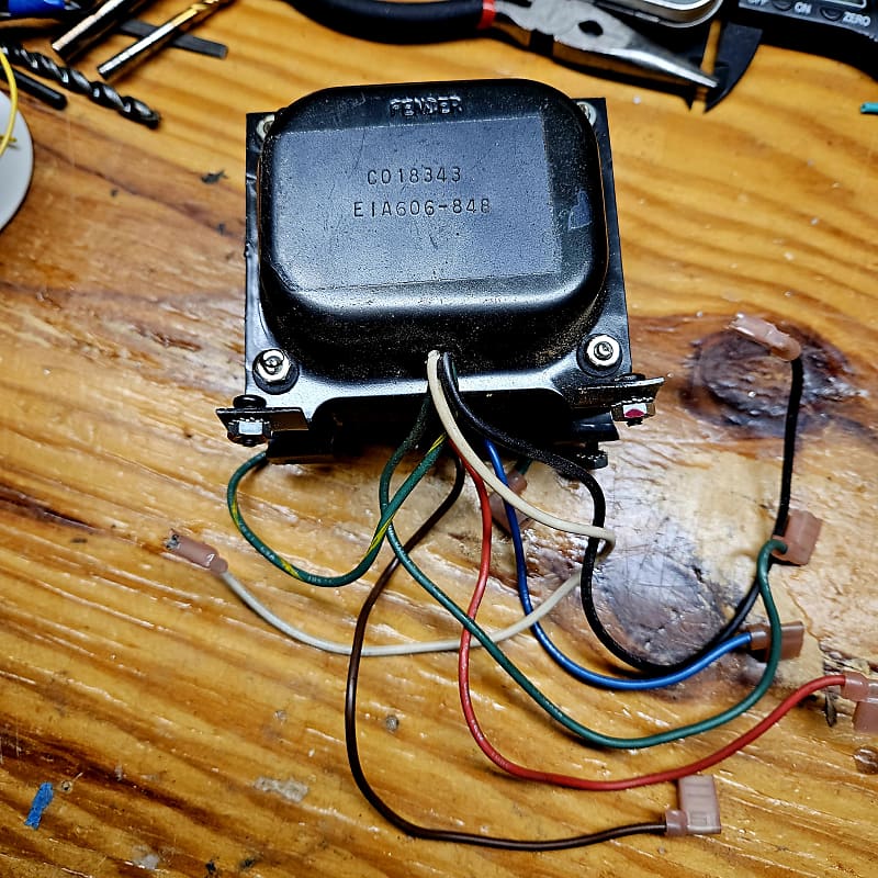 Fender 018343 Fender output transformer 40 watt Bassman Super | Reverb