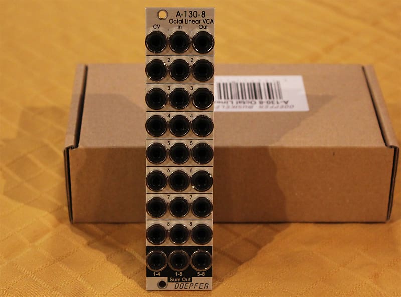 Doepfer A-130-8 Octo VCA 8 Linear VCA's Eurorack | Reverb Canada