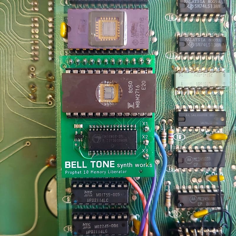 Sequential Circuits Prophet 10 “Memory Liberator” F-RAM | Reverb