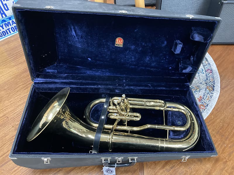 Conn Elkhart Indiana 3-valve Baritone/Euphonium Made in USA | Reverb