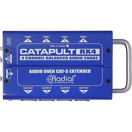 New Radial Engineering Catapult TX4M 4-Channel for Microphone | Reverb