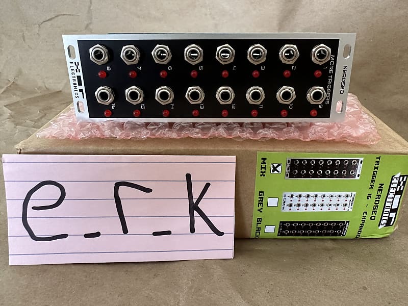 Xor Electronics More Triggers | Nerdseq 16 Trigger expander | | Reverb
