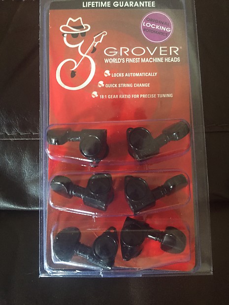 Grover Tuner 2000s Black | Reverb