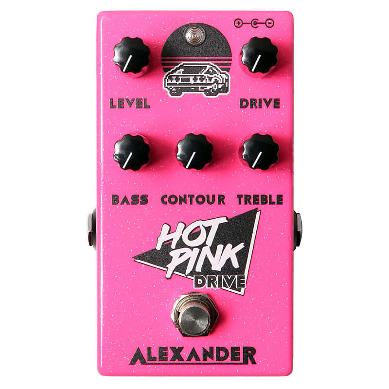 Alexander Pedals Hot Pink Drive | Reverb