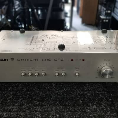 Crown Straight Line One Pre-Amplifier | Reverb