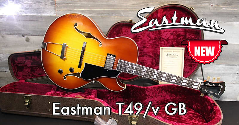 Eastman T49/v-GB 2023 - Antique Goldburst | Reverb