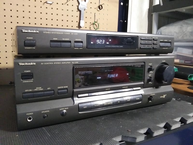 Technics Stereo Amplifier SU-G96 & Synthesizer Tuner ST-K55 | Reverb