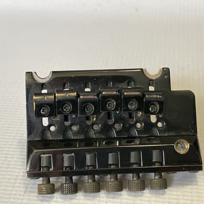 1980's Kahler 2300 Flatmount Chrome Guitar Tremolo Bridge | Reverb