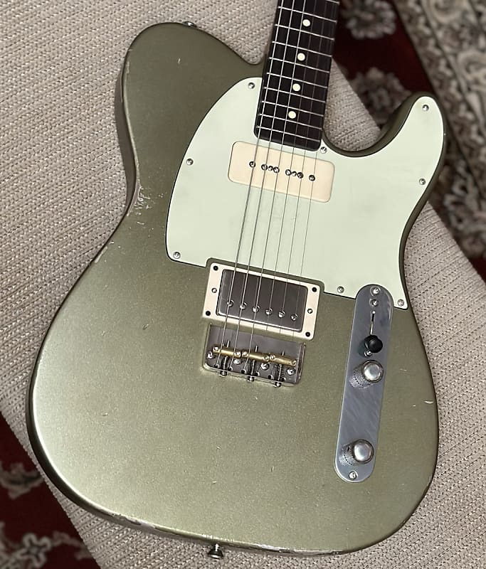 LSL Instruments T Bone One B Sherwood Green Metallic Electric | Reverb
