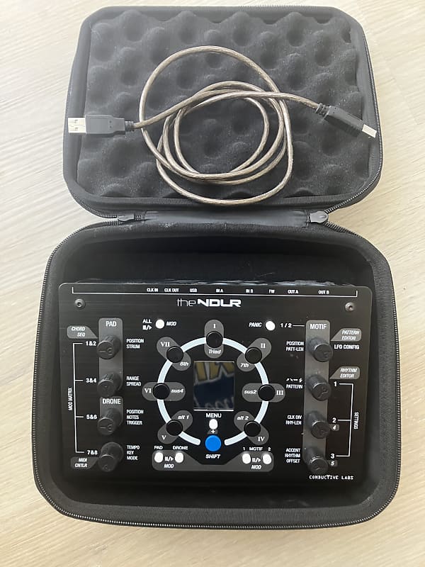 Conductive Labs NDLR MIDI Sequencer + Case and USB Cable | Reverb
