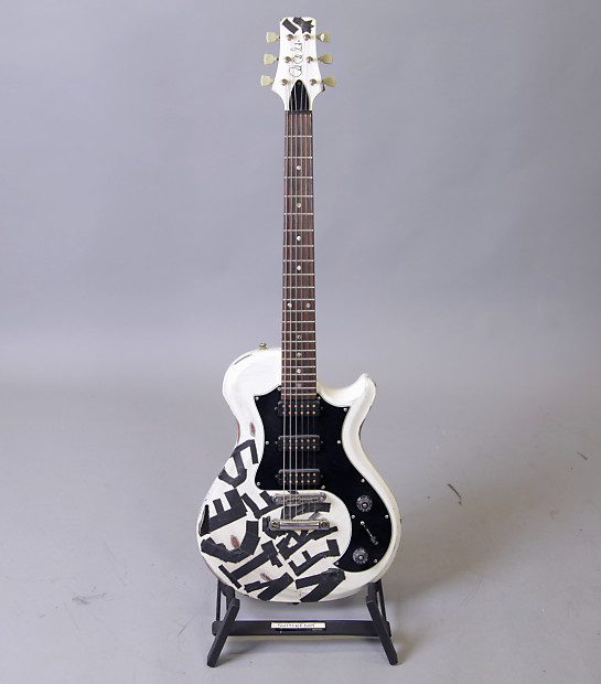 2010 White PRS Starla "Vice Verses" Guitar Owned by Jon | Reverb