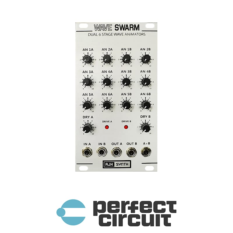 AJH Synth Wave Swarm (Silver) Waveform Animator | Reverb