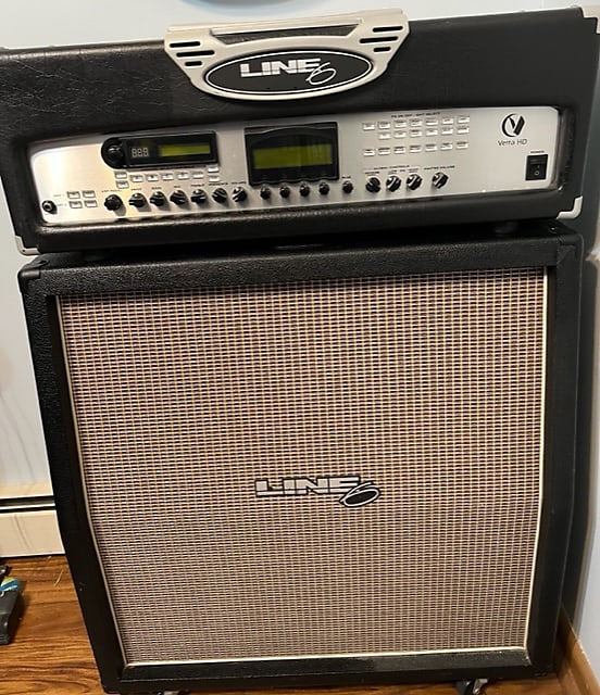 Line 6 vetta hd 200-watt modeling amp with 4x12 cab and FBV | Reverb