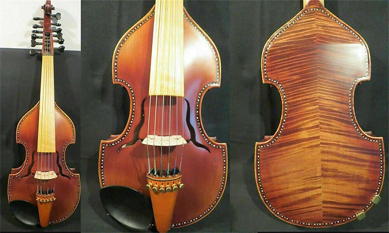 Baroque style SONG Master 6×6 strings 15" Viola | Reverb