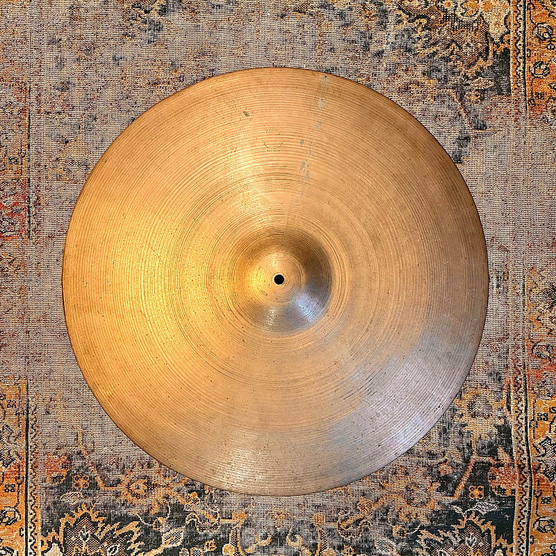 Rare 1940s GLOWING Vintage ZILDJIAN TRANS STAMP 20” | Reverb Australia