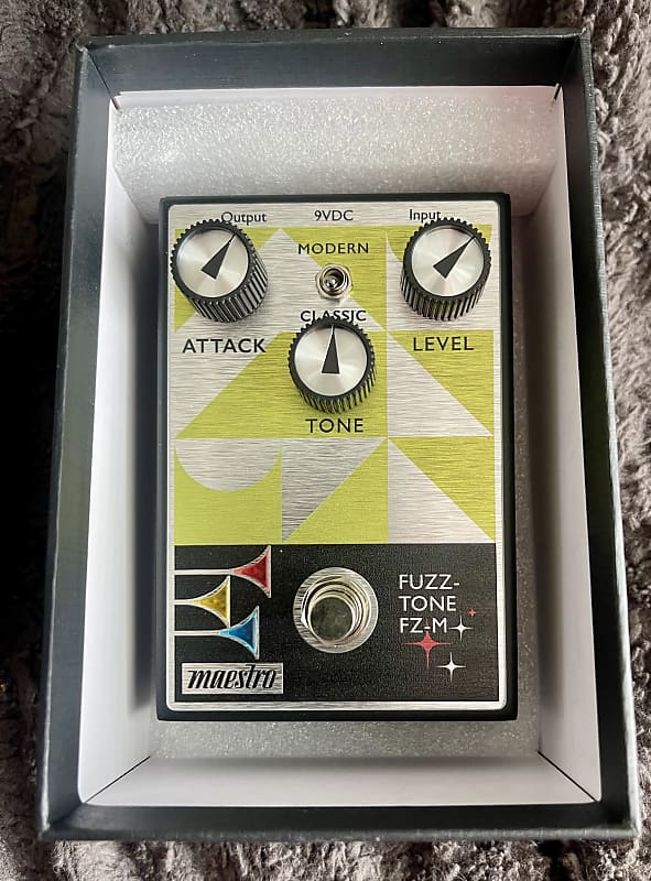 Maestro Fuzz-Tone FZ-M 2022 - Present - Yellow Graphic | Reverb