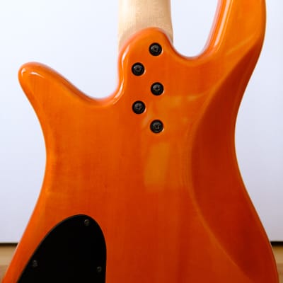 Spector Q5 Pro 5 string bass Amber Burst Finish + EMGHZ | Reverb