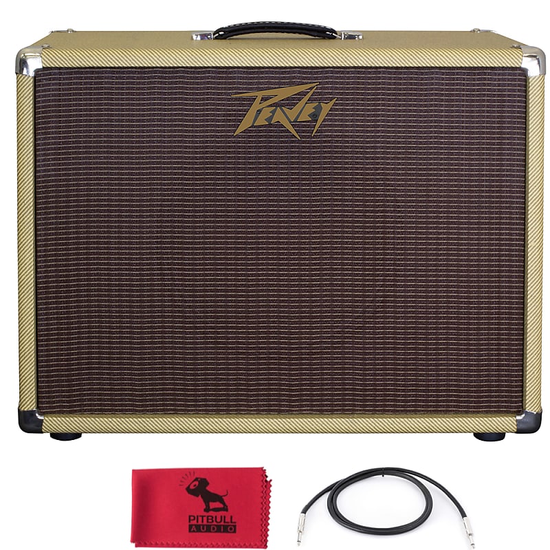 Peavey 112-C 60-Watt 1x12" Guitar Amp Cabinet, Tweed, | Reverb