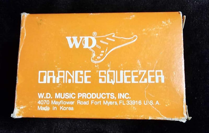 WD Music Orange Squeezer 1980's - orange | Reverb