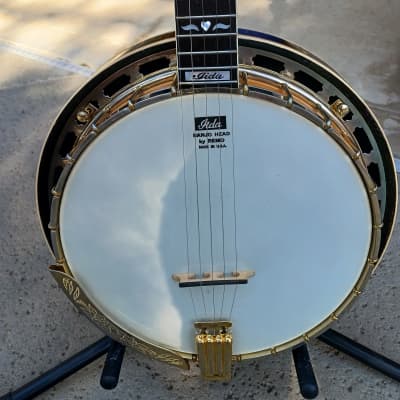 Aida 5-string banjo 1980's - Sundburst | Reverb