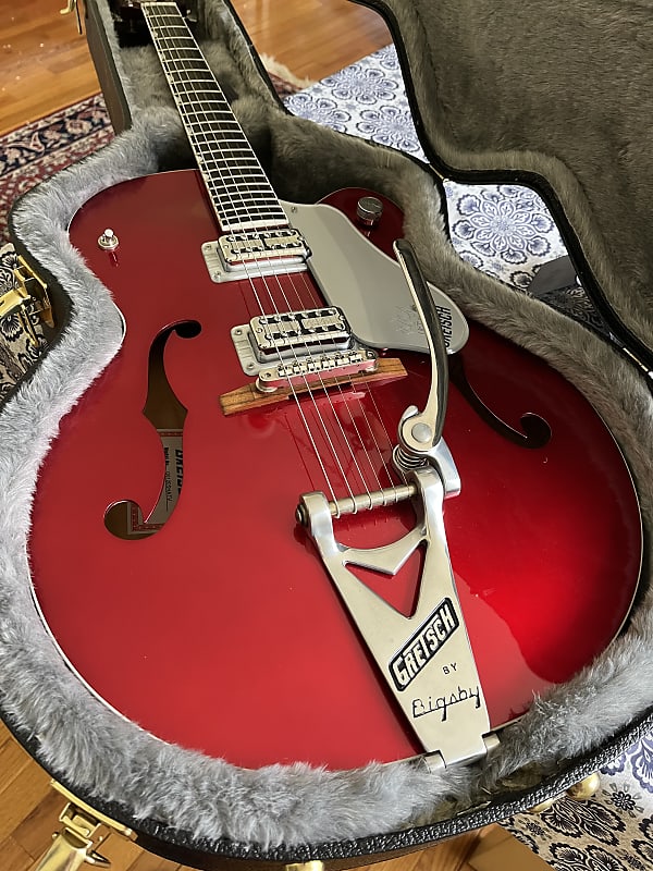 Gretsch G6120T-HR 2005 - Brian Setzer Hot Rod Candy Red | Reverb