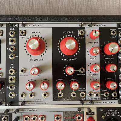 Verbos Electronics Modular System 2020 - Gray and Red and | Reverb
