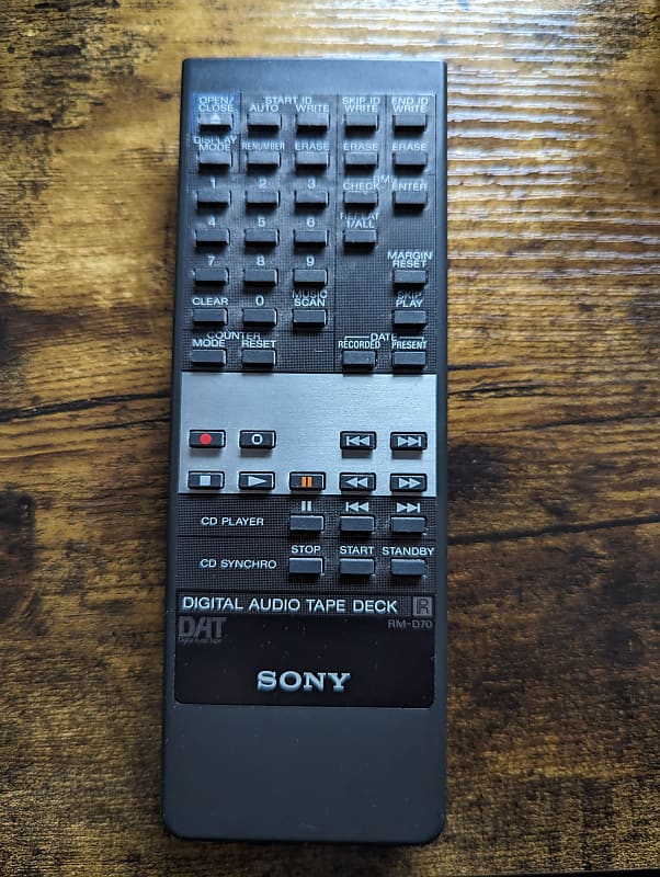 Sony RM-D70 1990's - Black | Reverb