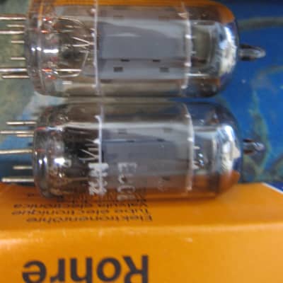 Pr Vintage Siemans 12ax7/Ecc83 Preamp Long Plate Tubes, | Reverb UK