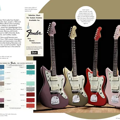 FENDER 75 YEARS Libro 75° Anniversario Illustrato Alta | Reverb