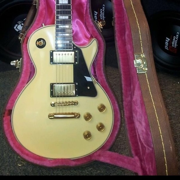 Edwards Les Paul Custom/Randy Rhoads Tribute 2007 Cream White | Reverb