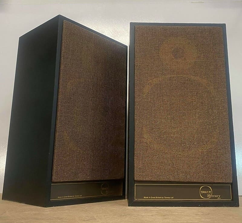 Tannoy Mercury M20 Gold Speakers. Serviced - Cleaned | Reverb