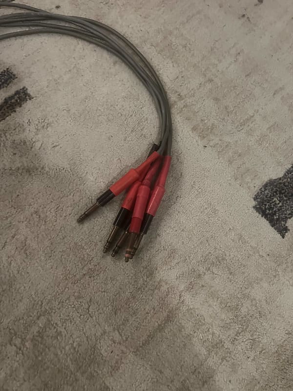 Switchcraft Long Frame Bantam Military TRS Cables Patch 2010s | Reverb