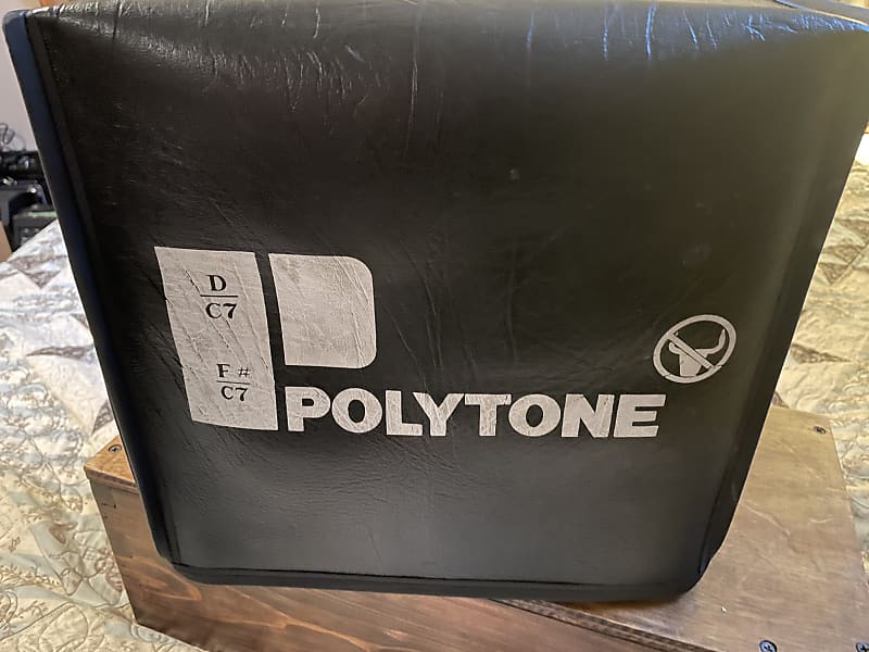 Vintage PolyTone Mini Brute (1970's) with cover | Reverb