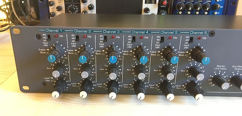 Ashly MX-406 6-Channel Rackmount Mixer | Reverb