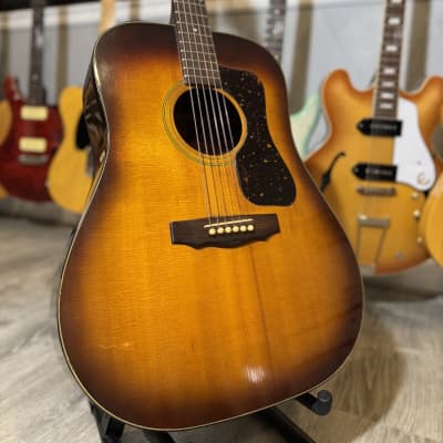 Guild D35 1974 Sunburst | Reverb