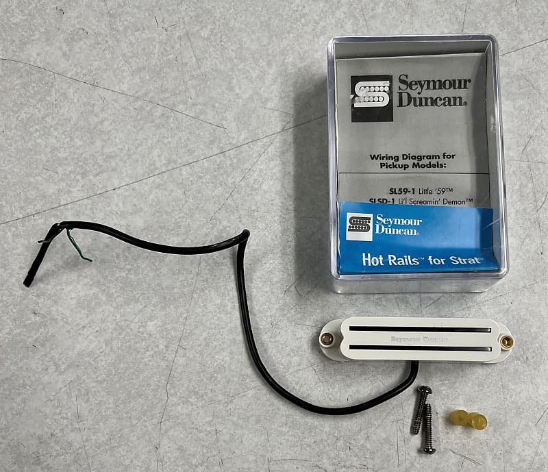 Seymour Duncan Hot Rails for Strat, Bridge - USED | Reverb