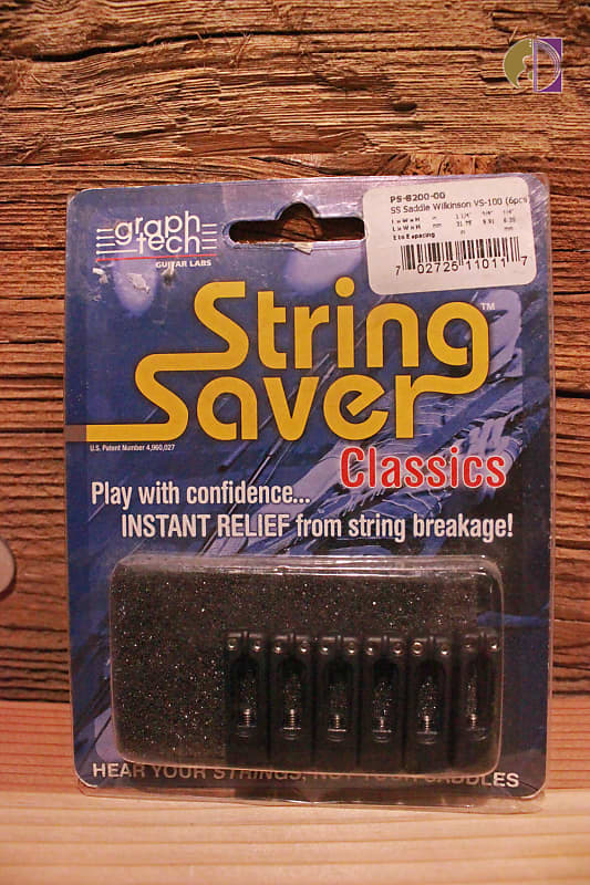Graph Tech String Saver Saddle Set Wilkinson Style VS-100 | Reverb