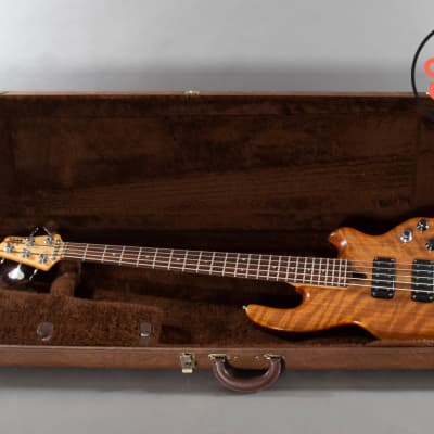Wal MK2 2021 Flame Walnut 5 string bass guitar | Reverb