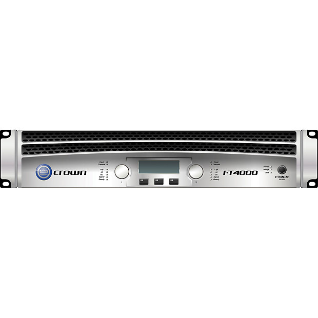Crown I-Tech Series I-T4000 2-Channel Power Amplifier | Reverb