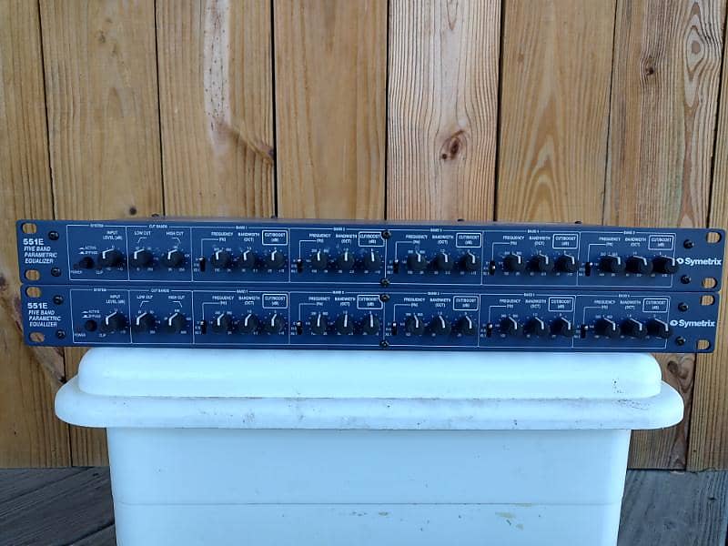 Symetrix 551e Five Band Parametric | Reverb