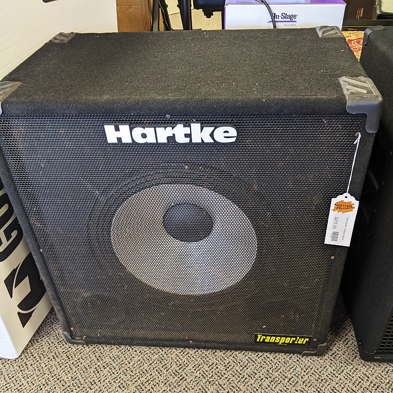 USED Hartke Transporter 115 Bass Cabinet | Reverb